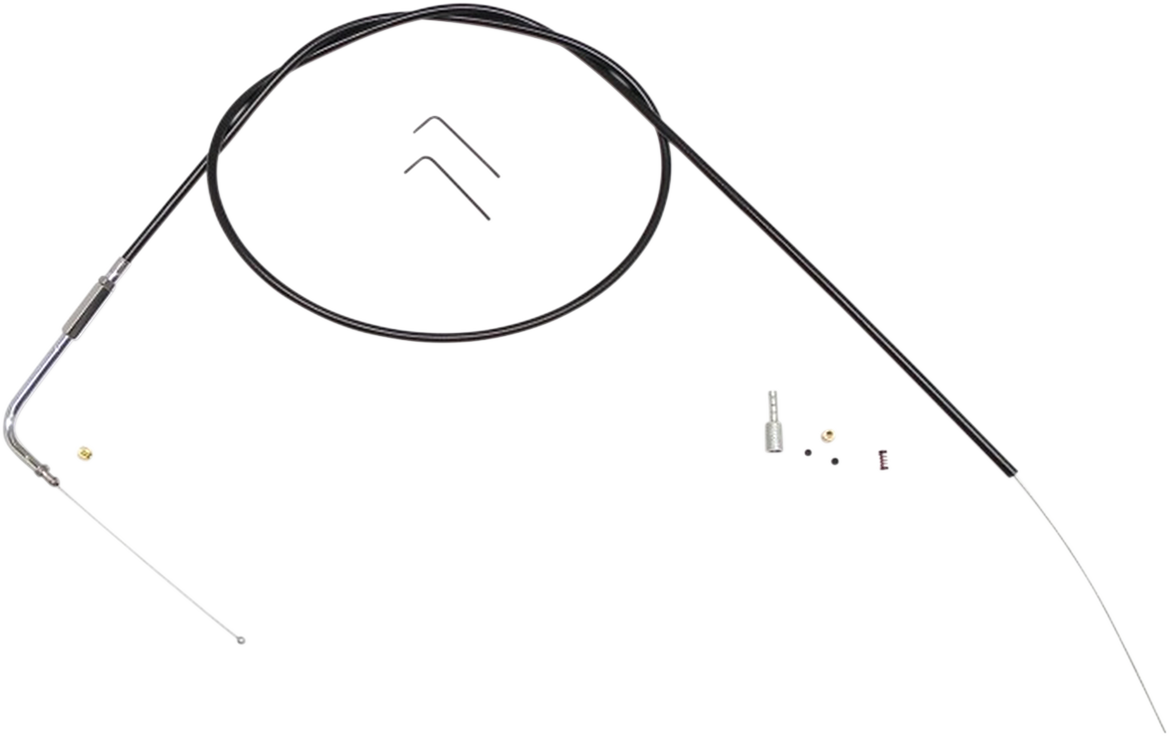 BYO™ Build Your Own™ Control Cable Kit - Idle - 90° - Black – Factory 47