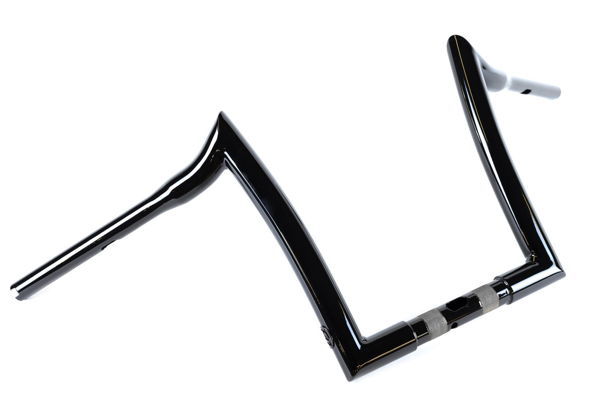 Signature 14" Black Meathook Handlebars for 2015-2023 Road Glide ...