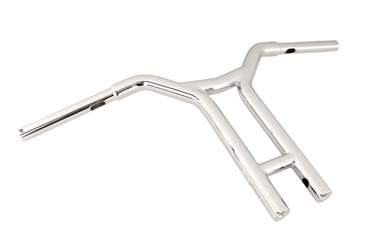 Cali Bar Straight 14" Chrome T-Bar Performance Handlebars for Harley ...