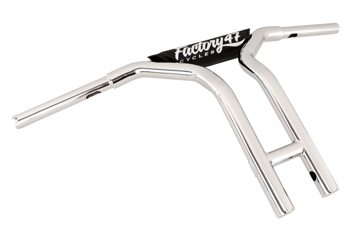 MX47 Pullback T-Bar 14" Chrome Handlebars for Harley Motorcycles ...