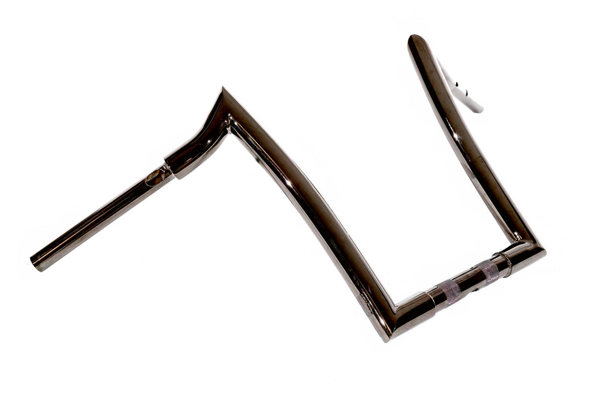 R Series 14" Black Chrome Meathook Handlebars for 2024+ Harley Road ...
