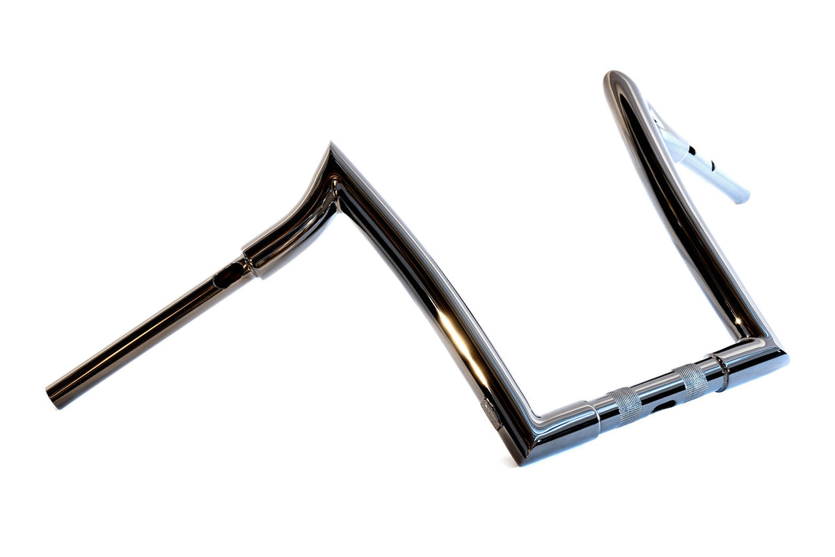 R Series 12" Black Chrome Meathook Handlebars for 2024+ Harley Road ...