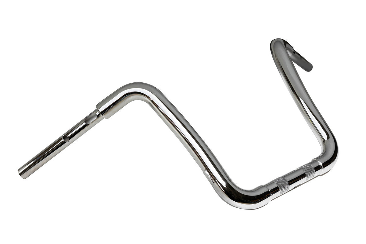 Drifter 12" Chrome Round Handlebars for 2024+ Harley Road Glide ...