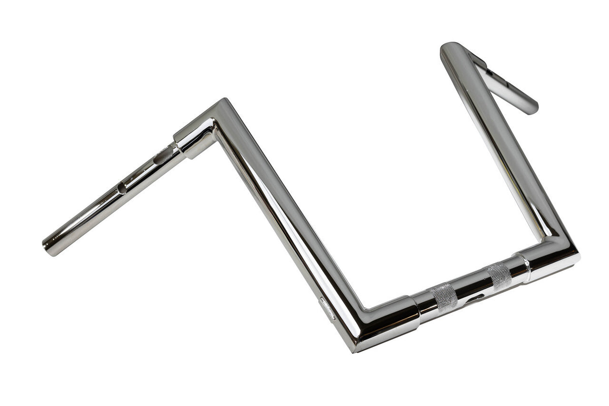 Throttle 12" Chrome Miter Handlebars for 2024+ Harley Road Glide ...