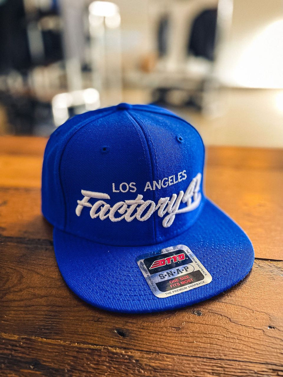 Royal Blue Los Angeles Snapback FREE SHIPPING – Factory 47