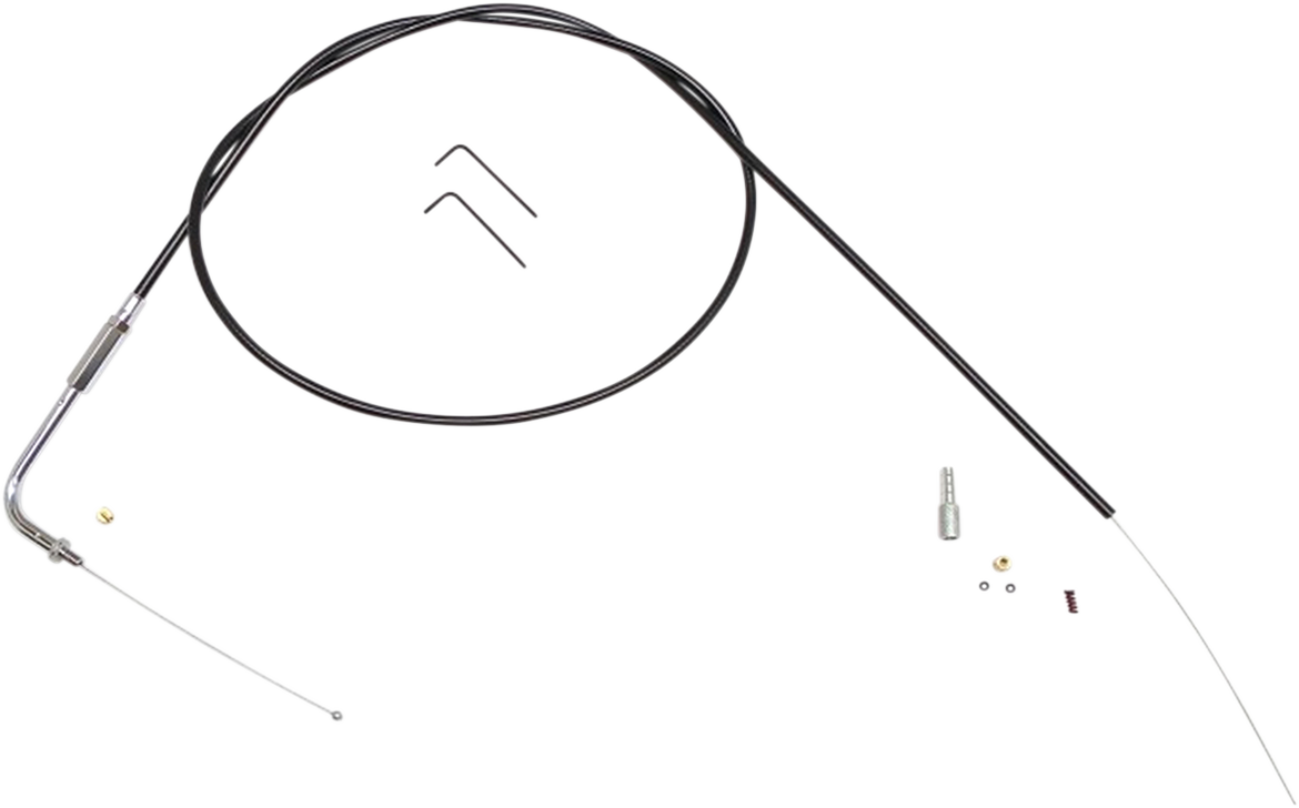 BYO™ Build Your Own™ Control Cable Kit - Idle - 90° - Black – Factory 47